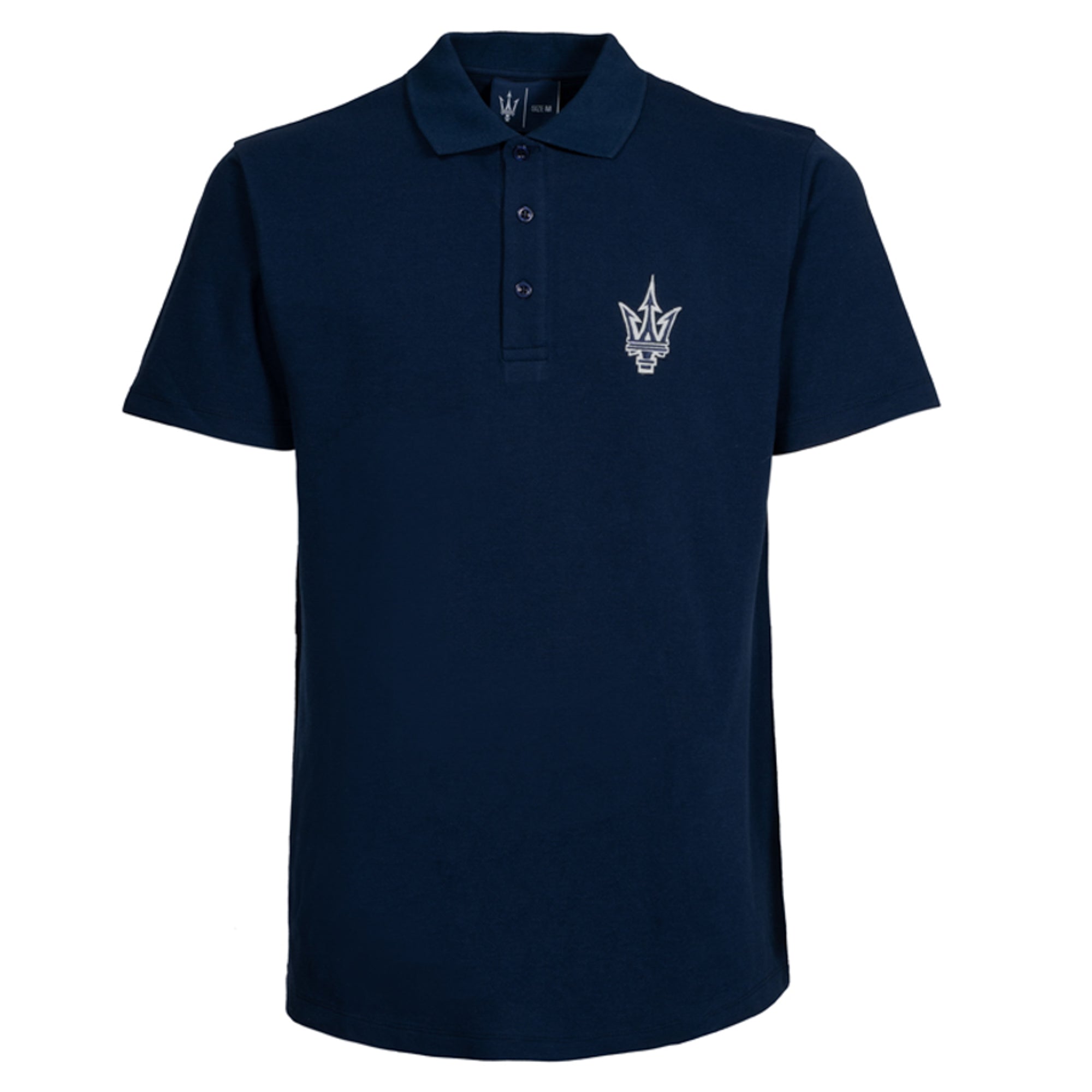 Official Maserati Men's Trident Logo Polo Shirt